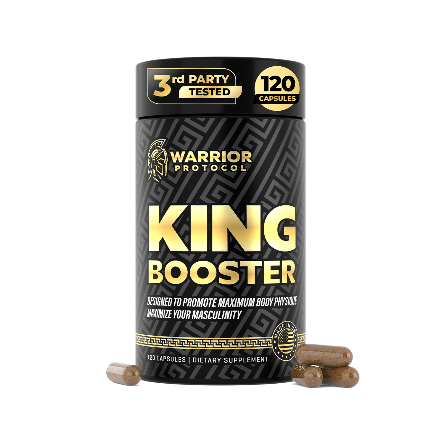 King Booster Supplement for Men – Warrior Protocol